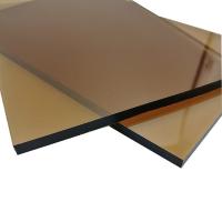 China Laminated 5mm Blue Euro Grey Bronze Glass Tinted Reflective Glass with CE Certificate for sale