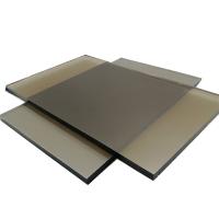 China Laminated 5mm Blue Euro Grey Bronze Glass Tinted Reflective Glass with CE Certificate for sale