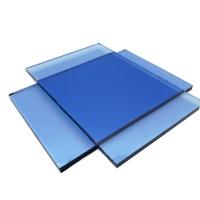 China Laminated 5mm Blue Euro Grey Bronze Glass Tinted Reflective Glass with CE Certificate for sale