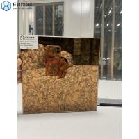 China Rectangle Vintage Design 3mm to 5mm Decorative Antique Wall Mirror for Home or Office for sale