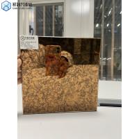 China Insulated Glass Stained Beveled Mirror Subway Tile in Silver Finish for Wall Cladding for sale