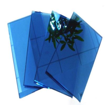 China Building Glass in Flat Dark Bronze Tinted Tempered Glass for Laminated Structures for sale