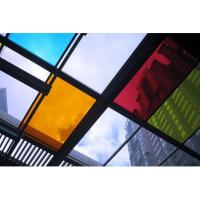 China Building Glass in Flat Dark Bronze Tinted Tempered Glass for Laminated Structures for sale