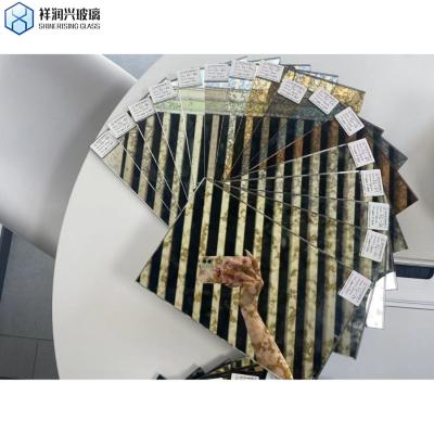 China 4mm 5mm Silver Decorative Wall Mirror Float Glass for Building Antique Modern Design for sale