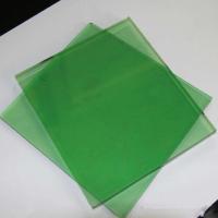 China Tempered Building Glass 8mm Grey Dark Blue Tinted Float Glass from Maika International for sale