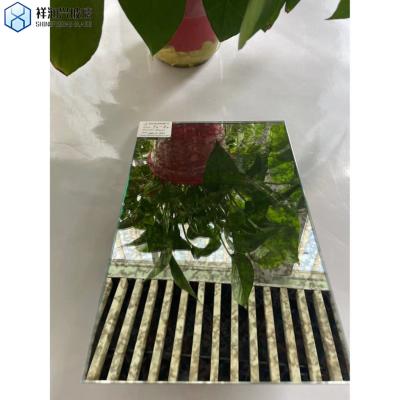 China Home Design Antique Silver Bathroom Mirror Glass Sheet for Customized Decoration Decor for sale