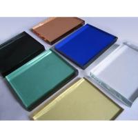 China Laminated Glass Heat Absorbing Custom Cut Tempered Glass Clear Tinted Building Glass for sale