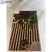 China Flat Polished Antique Metal Decor Wall Mirror with Tempered Glass and Float Glass Tiles for sale