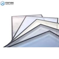 China Vacuum Thermal Insulation Glass Panel with 6mm Glass Thickness and Solid Structure for sale