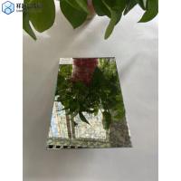 China Decorative Wall Mirror for Doors Wardrobe Cutting Edging Drilling Tempering ISO Certified for sale