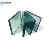 China Qingdao Double Glazing Low E Coating Argon Gas Insulating Safety Glass for Building Curtain Wall for sale