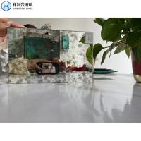 China Technique Laminated/Insulated/Patterned Antique Mirror Glass CE Certified 2mm/3mm/4mm for sale