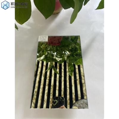 China Technique Laminated Glass Sheet for Decorative Mirrors in Antique Bathroom Silver for sale