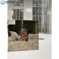 China Flat Polished Edge Work Antique Mirror Glass in Customizable Sizes for Decorative for sale
