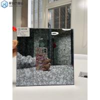 China Glass Frame Antique Mirror Size / Wall Panel Decorative Mirror Flat Polished Edge Work for sale