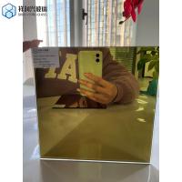 China ISO Certified Silver Tinted Glass Mirror for Engraved Processing and One Way Viewing for sale