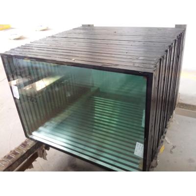 China Flat Reflective Coated Toughened Triple Glazed Insulating Glass for Curtain Wall Window for sale