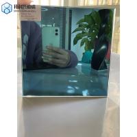 China Mirror Glass Sheet Silver Aluminium Aluminum Double Coated Clear Bronze Grey Blue Mirror for sale