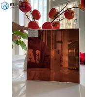 China Building Materials 2mm Euro Bronze Mirror Glass for Window Main Product Single Coated Glass for sale
