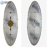 China 3-4mm Design Temperable Titanium Ice Flower Acid Etched Glass Standard GB15763.2-2005 for sale