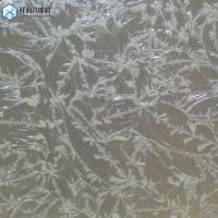 China 3-4mm Design Temperable Titanium Ice Flower Acid Etched Glass Standard GB15763.2-2005 for sale