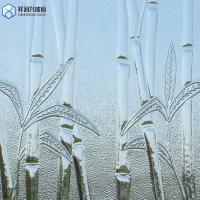 China 3mm-6mm Ribbed Corrugated Clear Karatachi Decorative Wired Glass for Architecture for sale