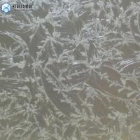 China 3mm-19mm Thickness of Curve Tempered Glass for Window Deep Acid Etched Glass Patterns for sale