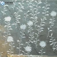 China ISO Certified Acid Etched Frosted Glass Shower Room for Privacy Protection and Decoration for sale