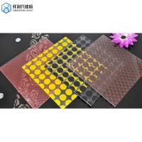 China Color Glazed Glass for Processing Screen and Wall Glass Temperature Tempered Glass for sale