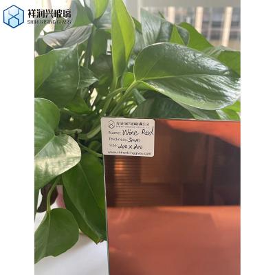 China Sice s Demand Tinted Glass/Colored Decorative Mirror Glass for Colorfast Non-Oxidizing for sale