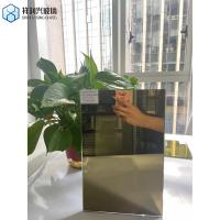 China Commercial Two-Way Tinted Mirror 3-8mm Colored Mirror Glass Sheet for Luxury Interiors for sale