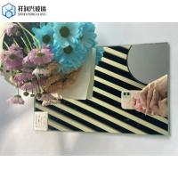 China Commercial Two-Way Tinted Mirror 3-8mm Colored Mirror Glass Sheet for Luxury Interiors for sale