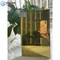 China Commercial Two-Way Tinted Mirror 3-8mm Colored Mirror Glass Sheet for Luxury Interiors for sale