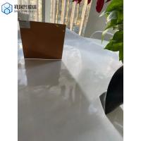 China Vibrant Orange Tinted Mirror Glass Sheet for Amusement Wall Decor in Rectangle Shape for sale