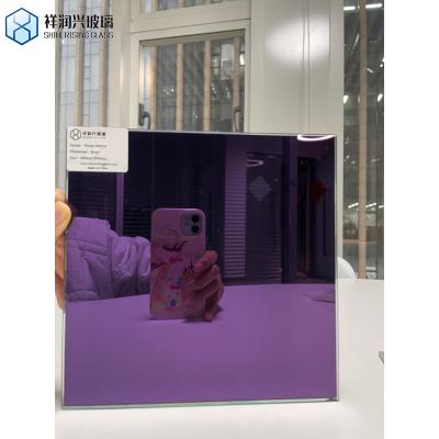 China Rectangle Tinted Colored Glass Mirror 6mm Tempered Glass Prices for Main Product for sale