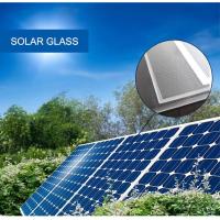 China ISO 9001 Certified Solar Glass for Energy Efficiency and Aesthetically Pleasing Design for sale