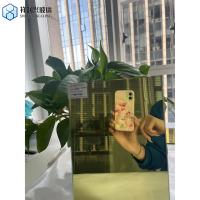 China Tinted Colored Tempered Mirror Glass 6-16mm Toughened Glass with Customized Request for sale