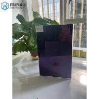 China 2440*3660 Tinted Float Glass Colored Decorative Mirror Glass for Home Decoration for sale