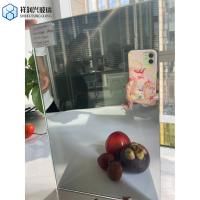 China Outdoors Colored Glass Large Size Blue Tinted Mirror Glass Sheet for Building Window for sale