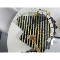 China Customization Antique Mirror Glass Decorative Art Wall Panel 5 Years After-sales Service for sale