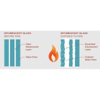 China 1830*2440/2140*3300/2440*3660 Clear Fire Resistant Glass Safety Sheet for High Demand for sale