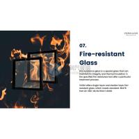 China Customized Ultra Clear Jalousie Decorative Tempered Safety Glass for Building Privacy for sale