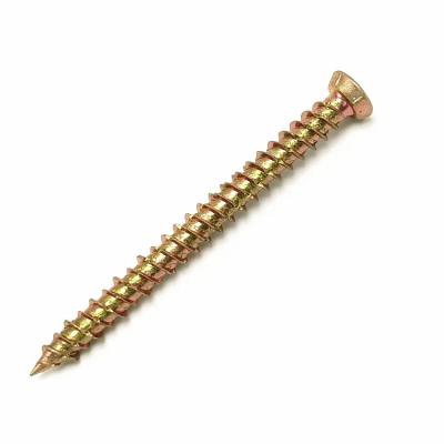 China Concrete Screw Pan Head Torx D 7.5mm x 3.5mm Carbon Steel Zinc Plated for sale