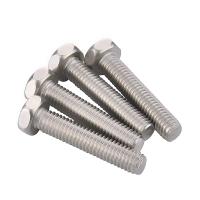 China DIN933 External Hex Bolts M10 x 1.5 Steel Grade 8.8 Industrial Fasteners for sale
