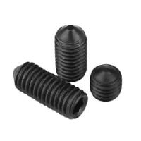 China DIN914 Hexagon Socket Set Screws Cone Point M1.4-M24 Stainless Steel Carbon Steel for sale