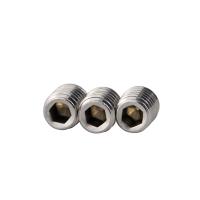 China DIN916 Hex Socket Set Screws Cup Point Stainless Steel M6 M8 M10 for sale