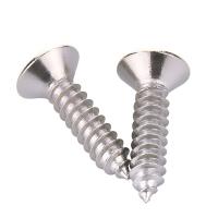 China CSK Head Hex Slot Self Tapping Screws Carbon Steel Stainless Steel ST1.7-6.3mm for sale