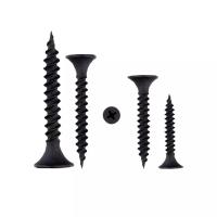 China DIN18182 Black Phosphated Gypsum Drywall Screws Hardened Carbon Steel 3.5x25mm for sale