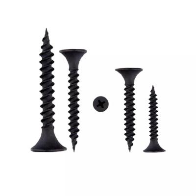 China DIN18182 Black Phosphated Gypsum Drywall Screws Hardened Carbon Steel 3.5x25mm for sale