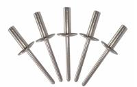 China GB12615 Enclosed Flat Round Head Core Pulling Rivets 3.2-6.4mm Diameter 6-40mm Length for sale